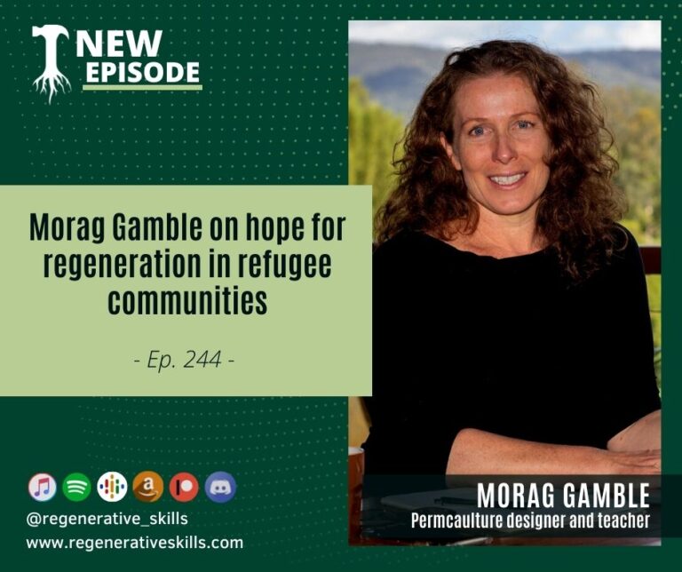 Morag Gamble on hope for regeneration in refugee communities ...