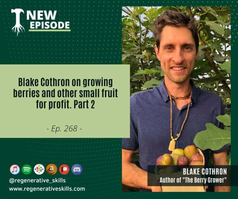 Blake Cothron on growing berries and other small fruit for profit. Part ...