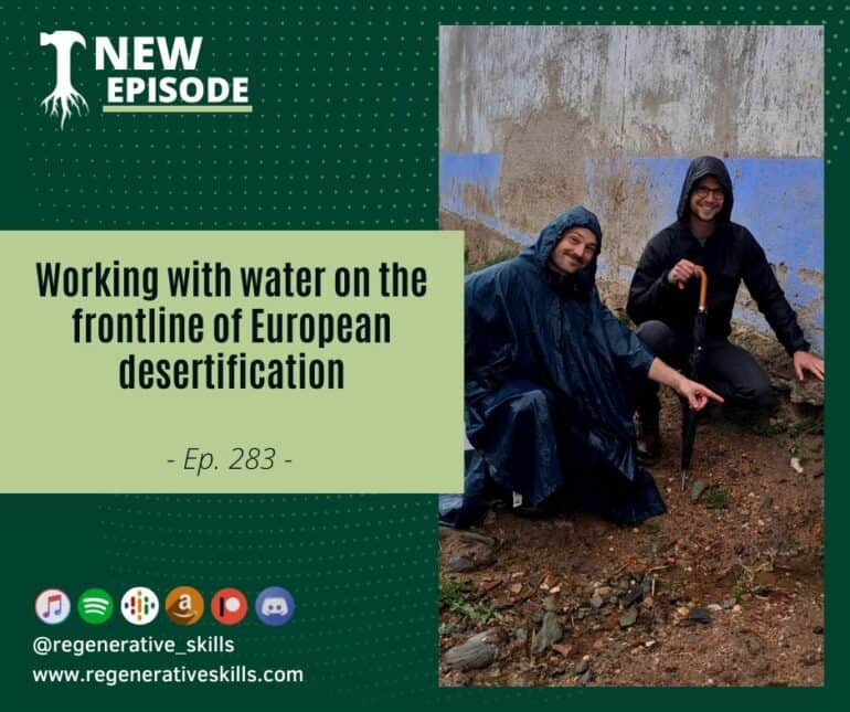 Working with water on the frontline of European desertification ...