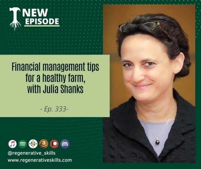 Financial management tips for a healthy farm, with Julia Shanks ...